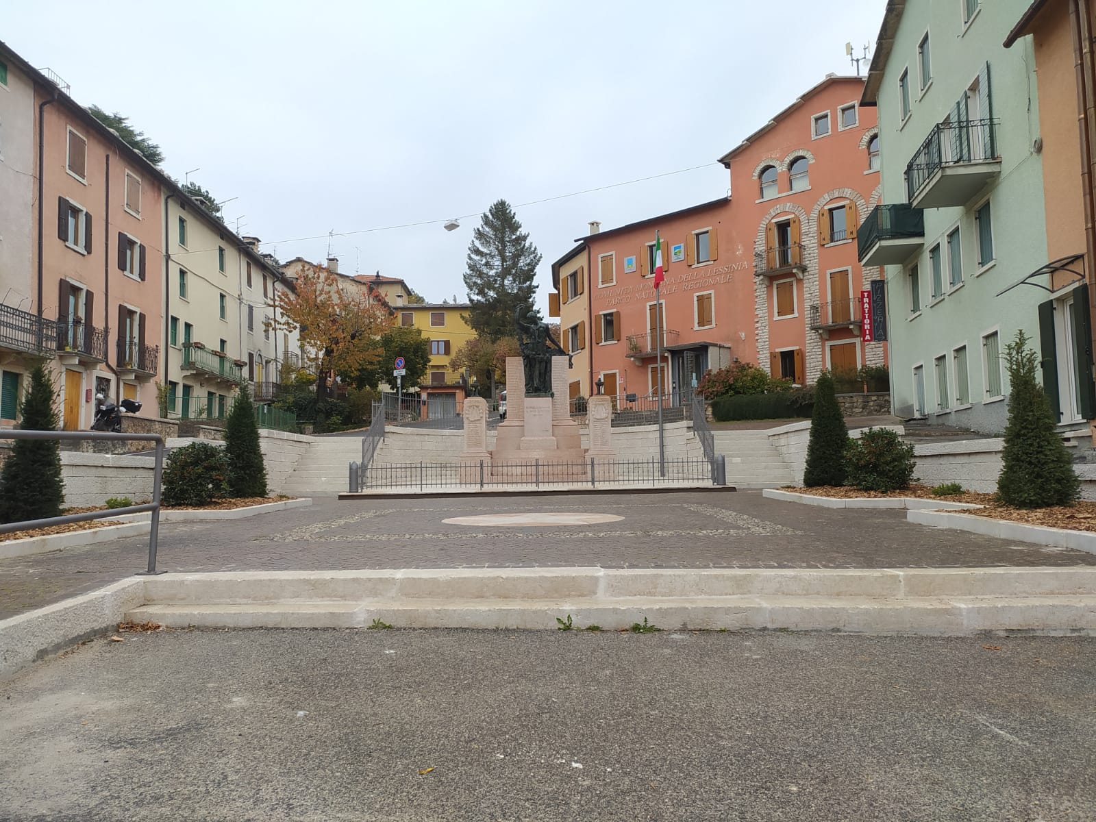 Bosco Chiesanuova, centenario del monumento ai caduti in piazza nuova