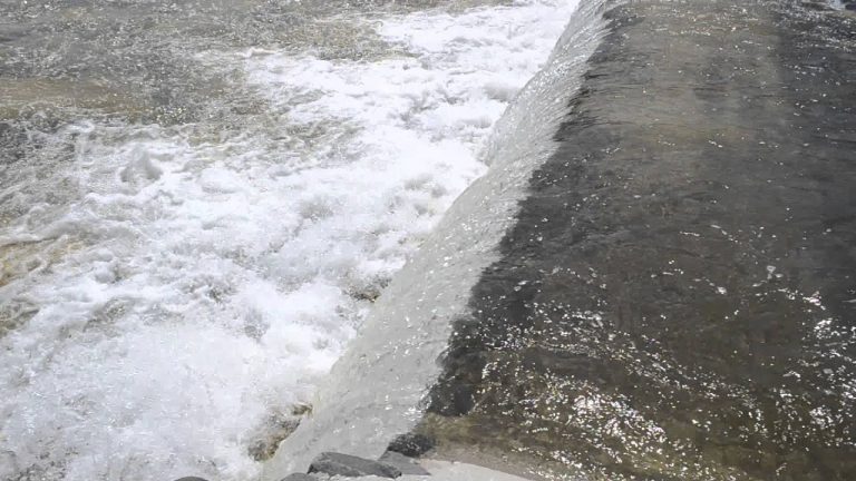 Misteriosa patina bianca ricopre il torrente Alpone, scatta l'allarme