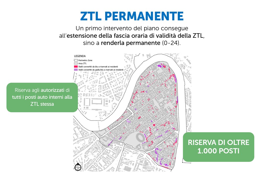 Rivoluzione nelle strade di Verona con il nuovo piano della sosta
