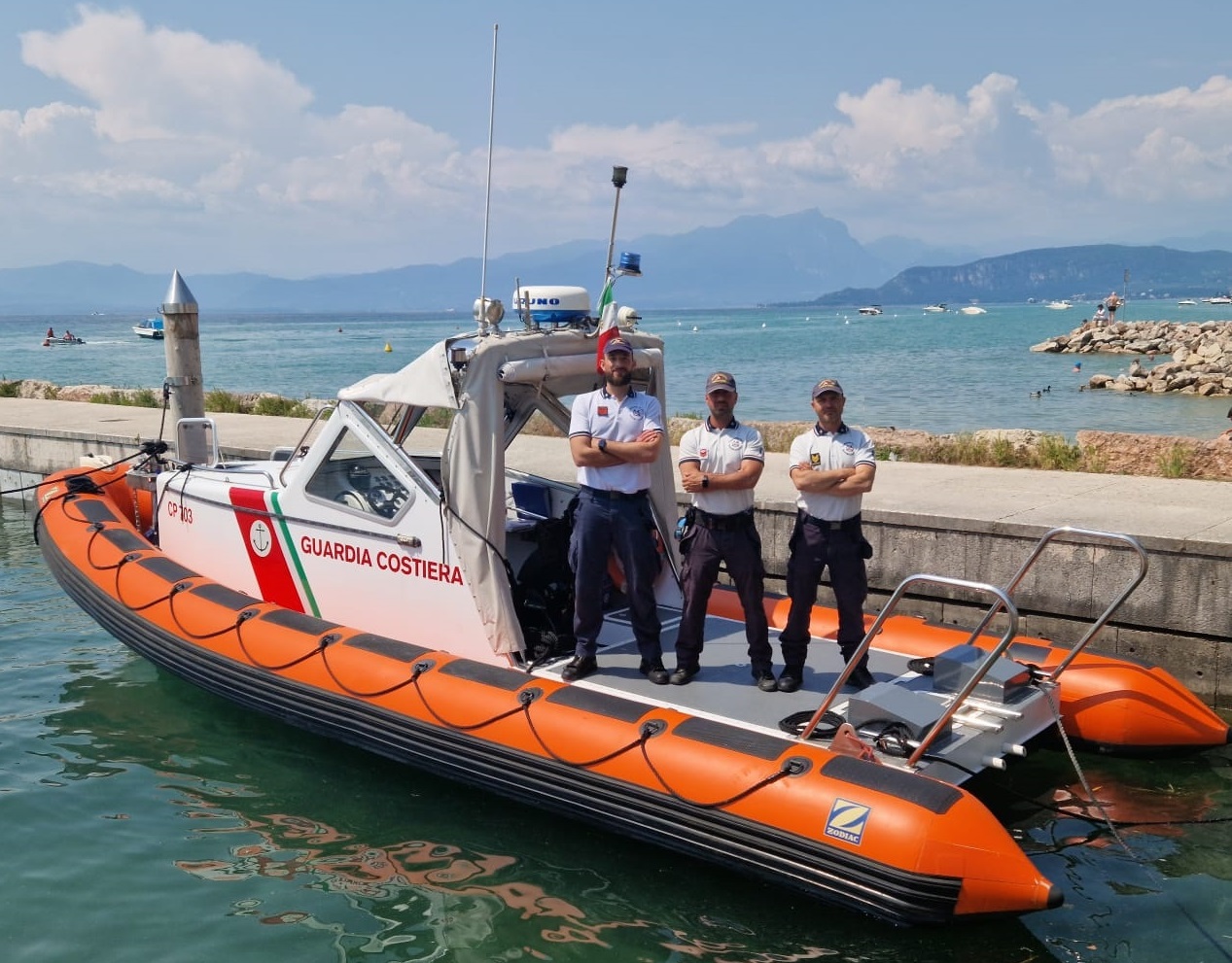 Guardia costiera, 2 unità schierate a Lazise: 44 persone salvate nel 2022