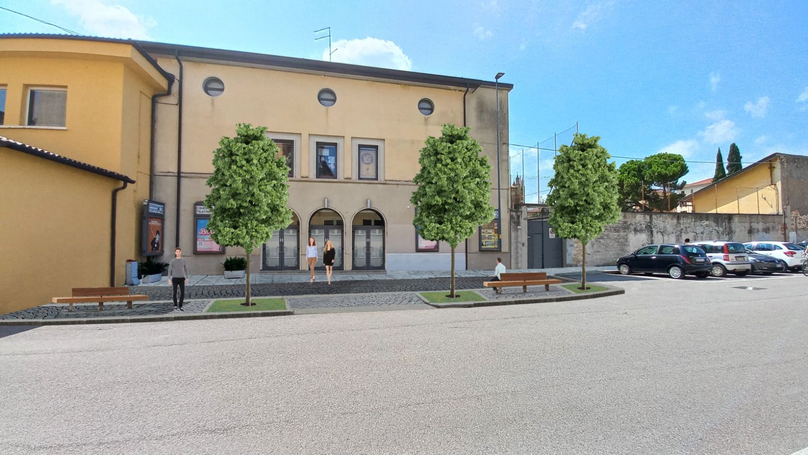 Verona, il cinema Kappadue avrà la sua piazza: ecco come sarà