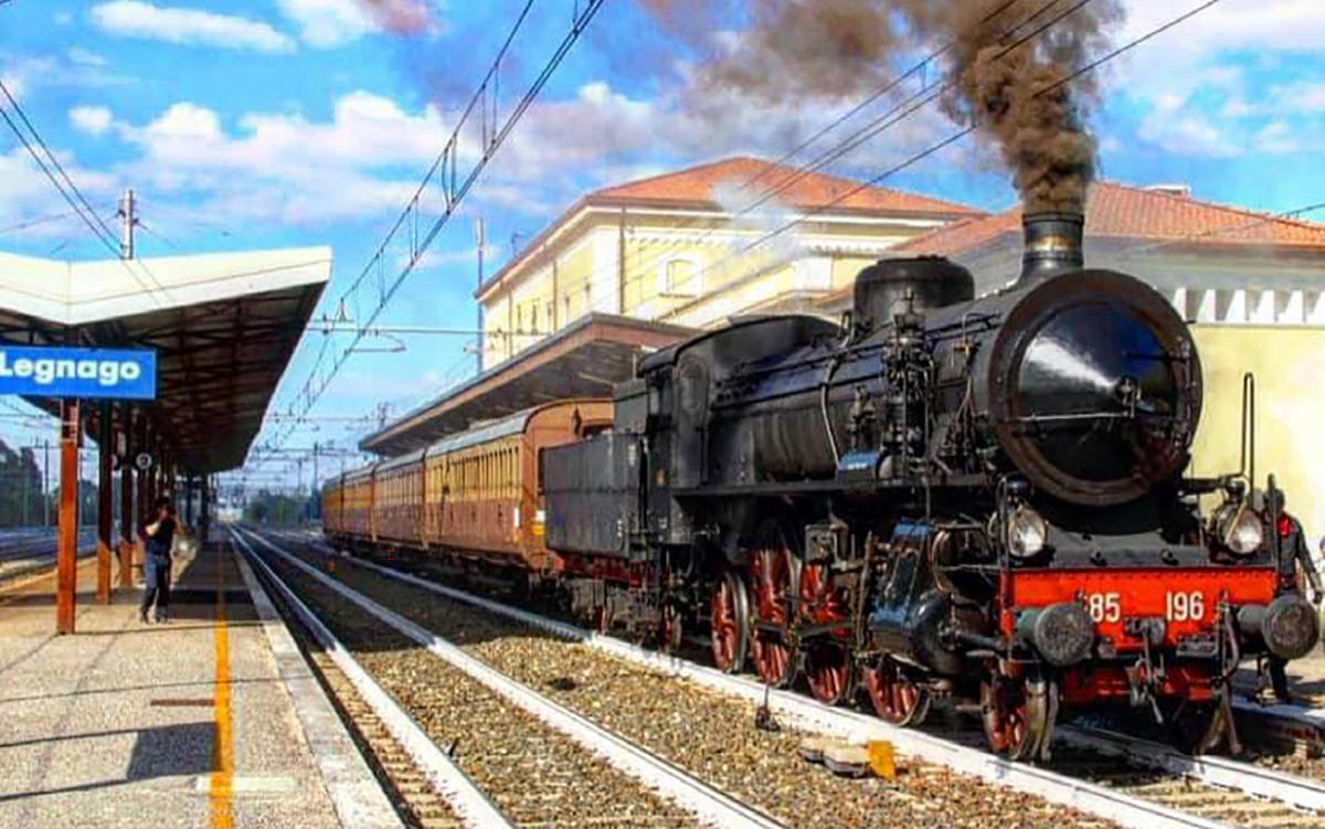 Un viaggio nel passato, a Legnago arriva il treno a vapore