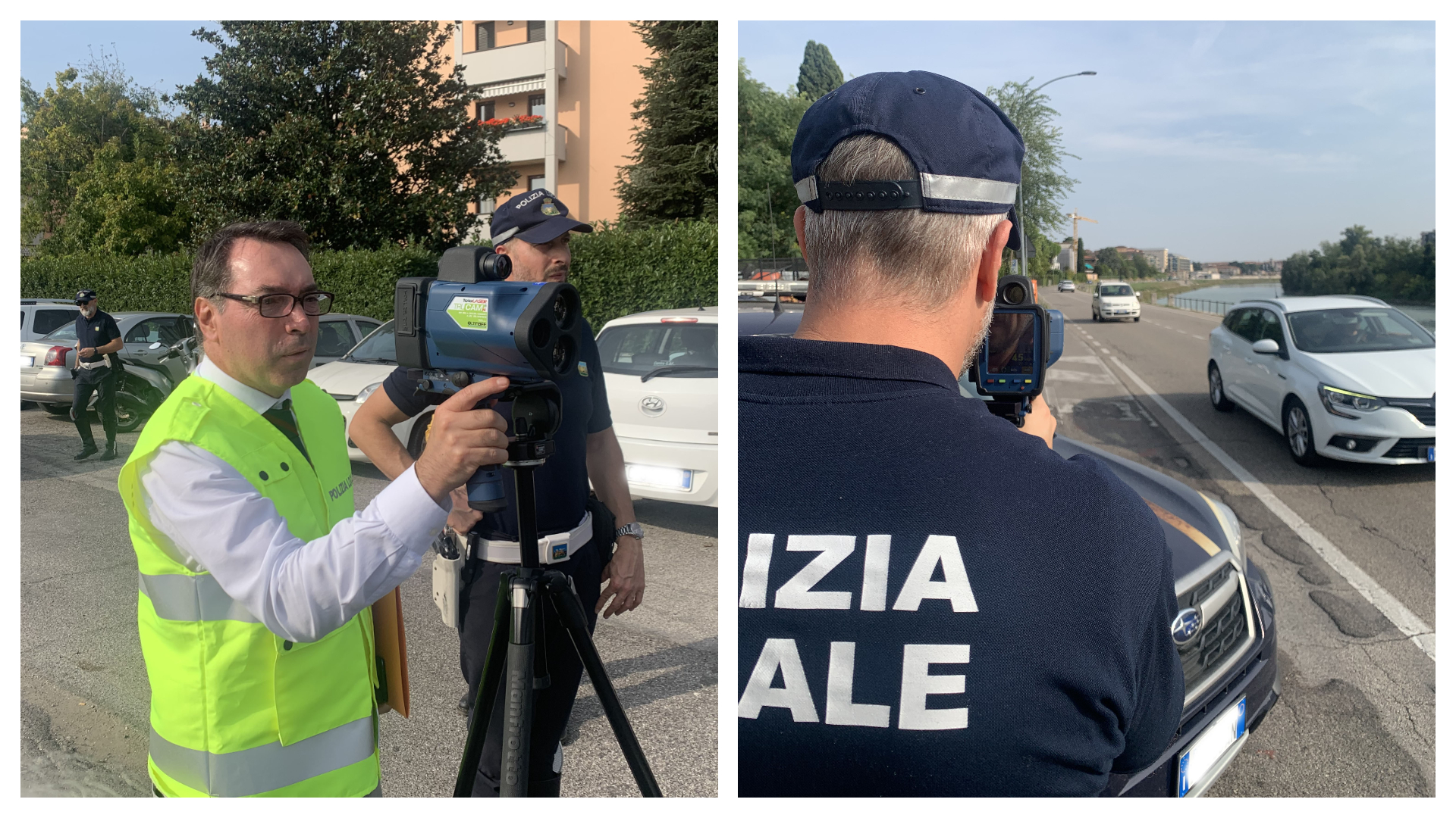 Verona, ecco Trucam: il telelaser infallibile che spia dentro le auto