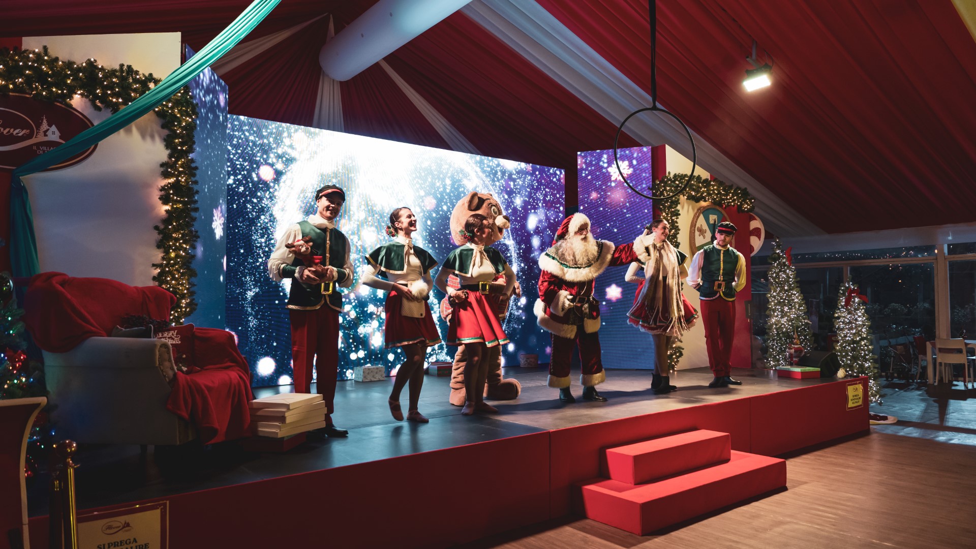 Bussolengo: al Flover Garden le cene spettacolo con Babbo Natale