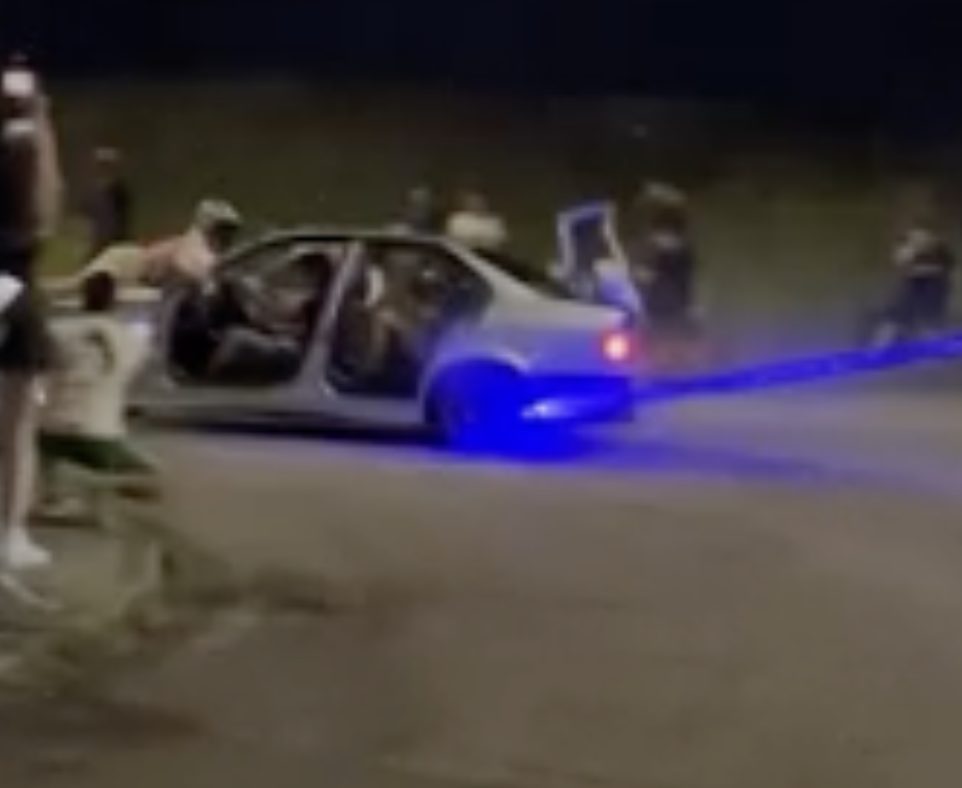 Notte bollente a Roverchiara: folli corse clandestine sui social