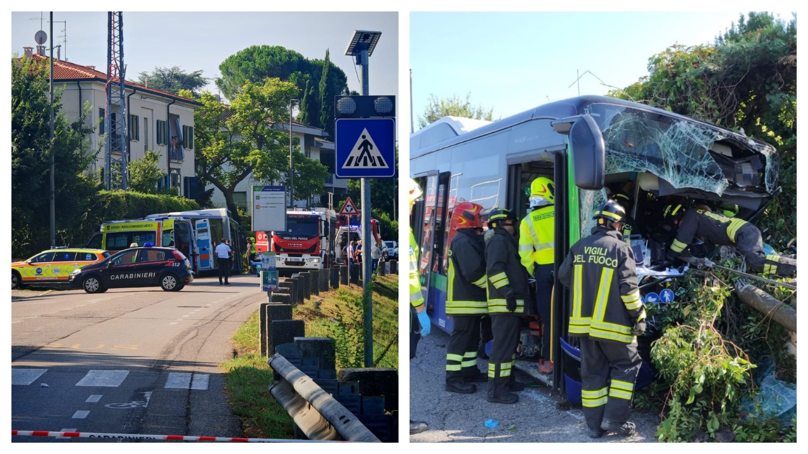 Il giorno dopo la tragedia del bus a Parona: cosa sappiamo finora