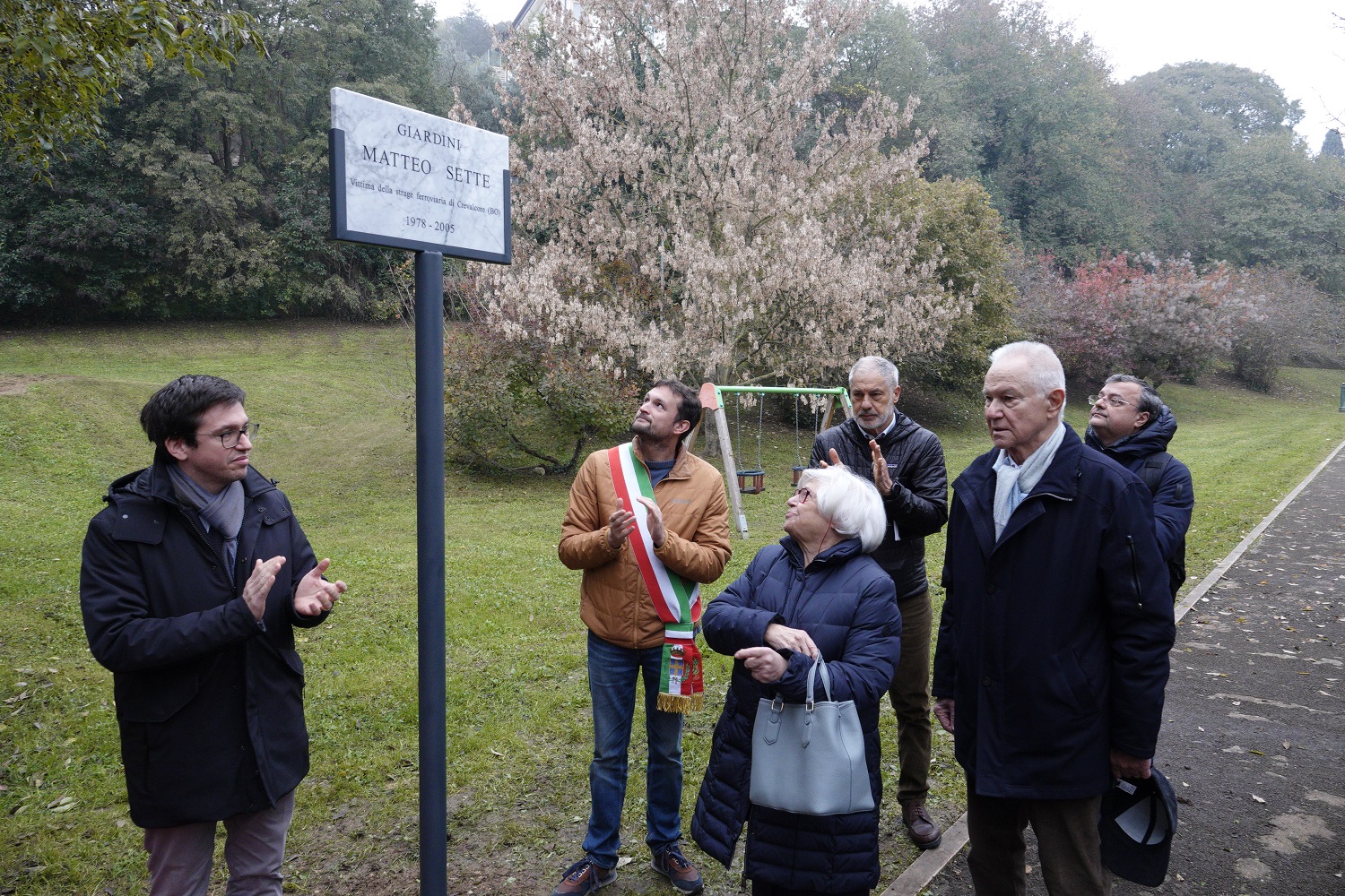 Il parco giochi di Valdonega dedicato alla memoria di Matteo Sette