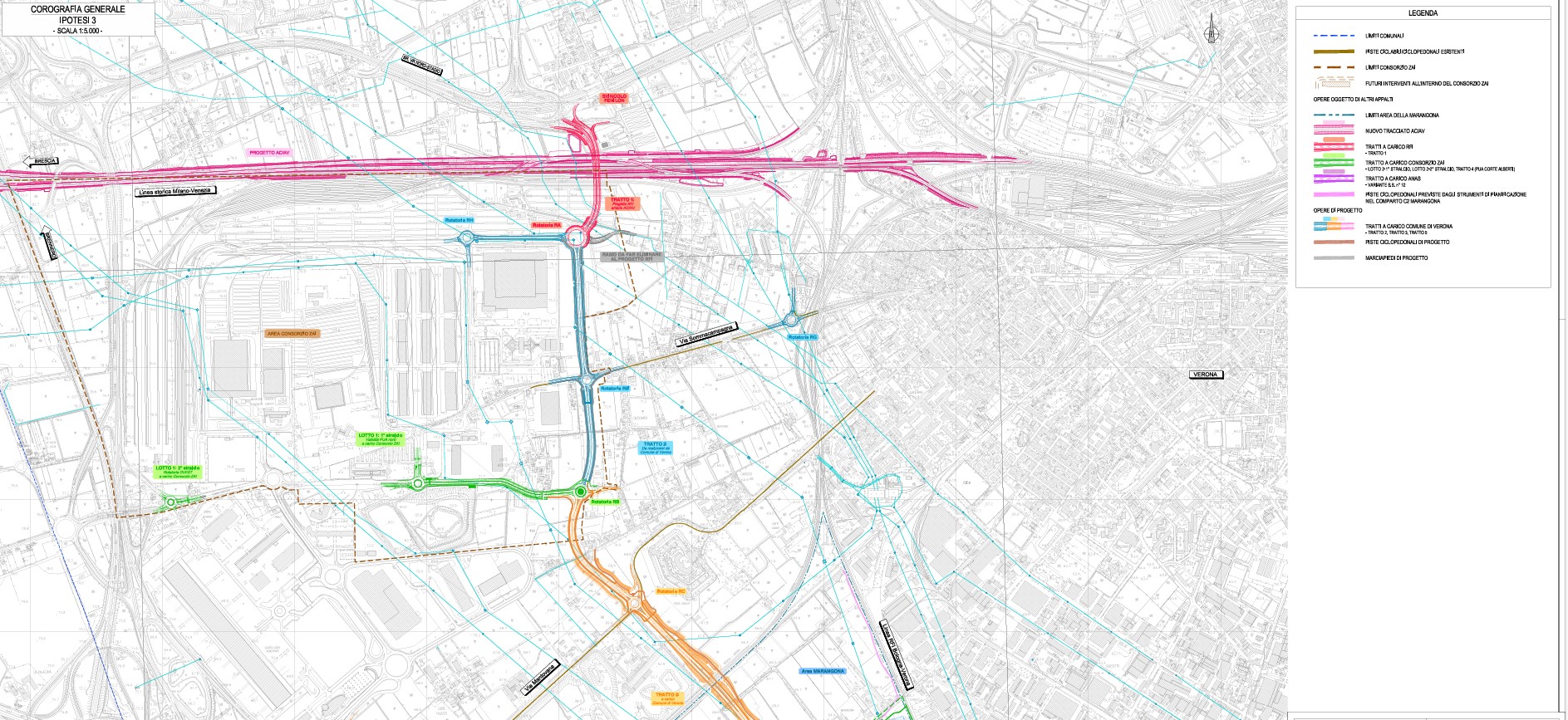 Strada di Gronda: tracciato, rotatorie e cronoprogramma dei lavori