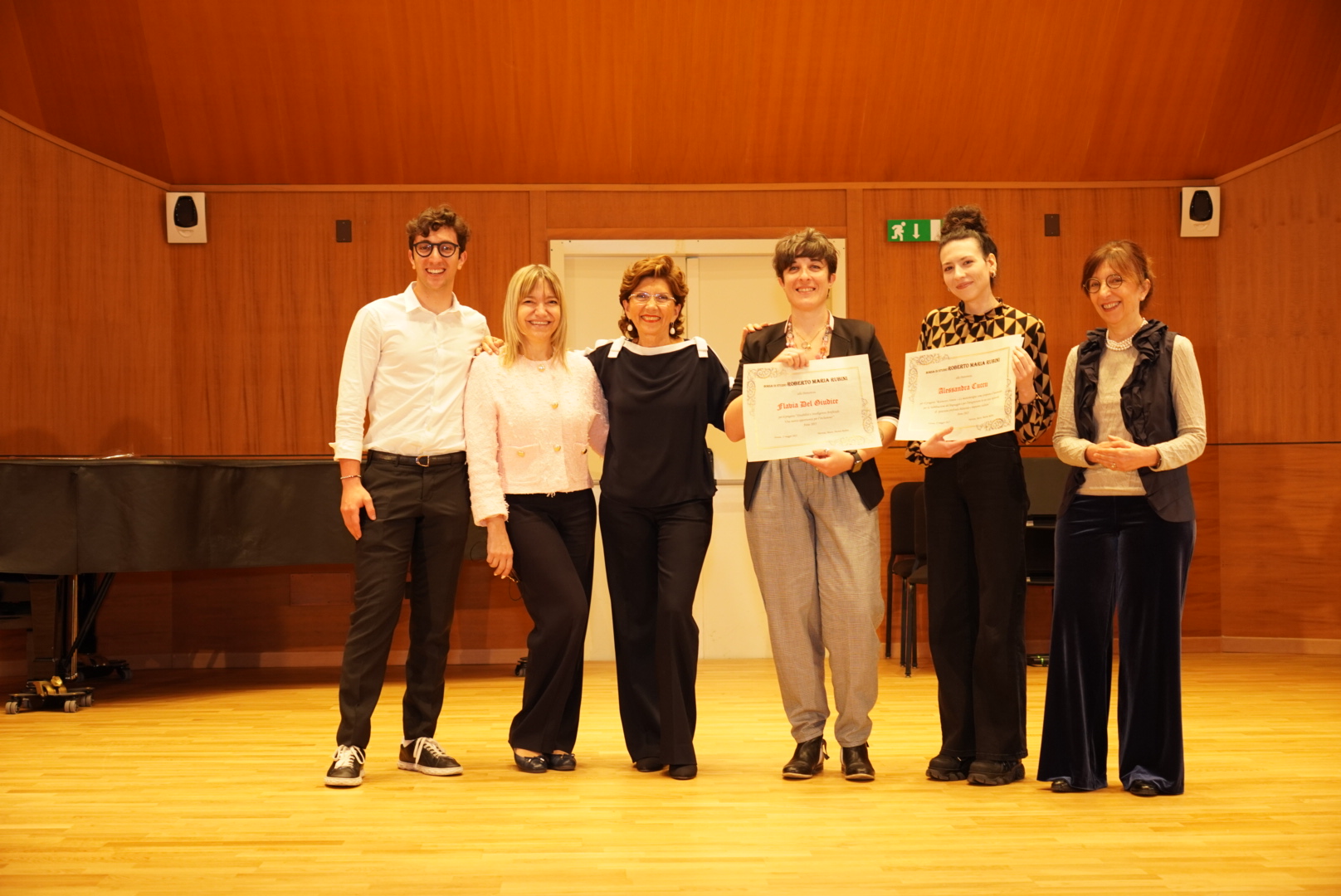 Premio Rubini a due neolaureate del Conservatorio di Verona