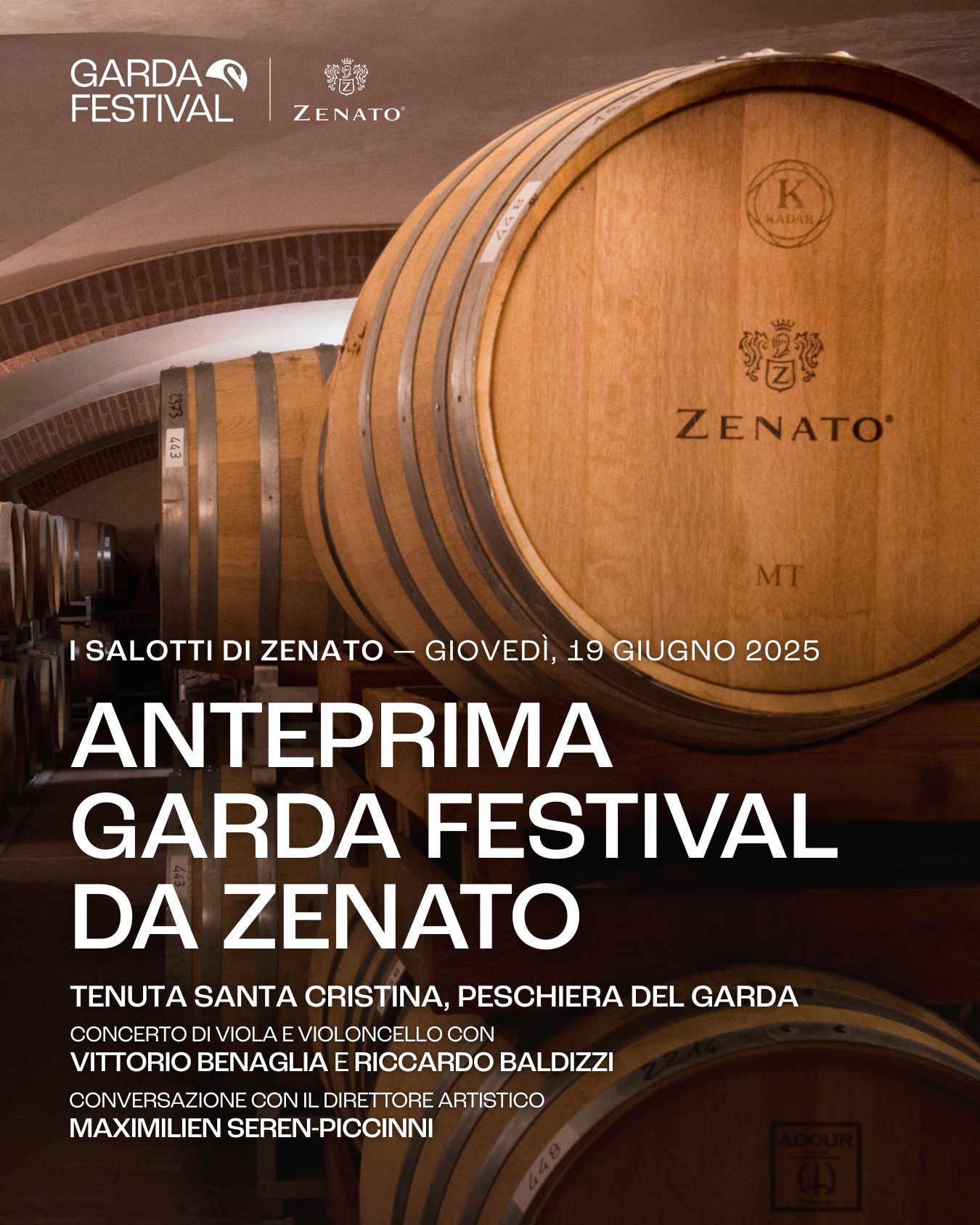 Il "salotto" di Zenato: speciale anteprima Garda Festival
