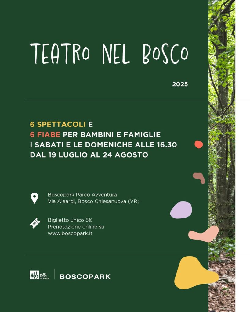 Teatro nel Bosco: la Lessinia incontra la magia del palcoscenico