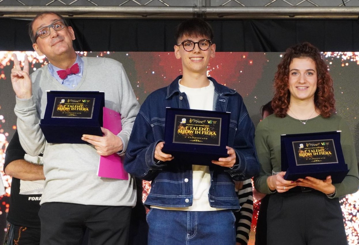 Trionfa il 14enne di Pressana: è suo il Talent Show in Fiera