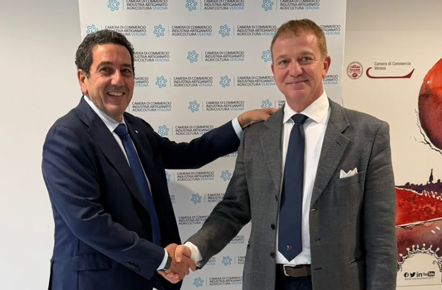 Paolo Arena è il presidente della Camera di Commercio di Verona