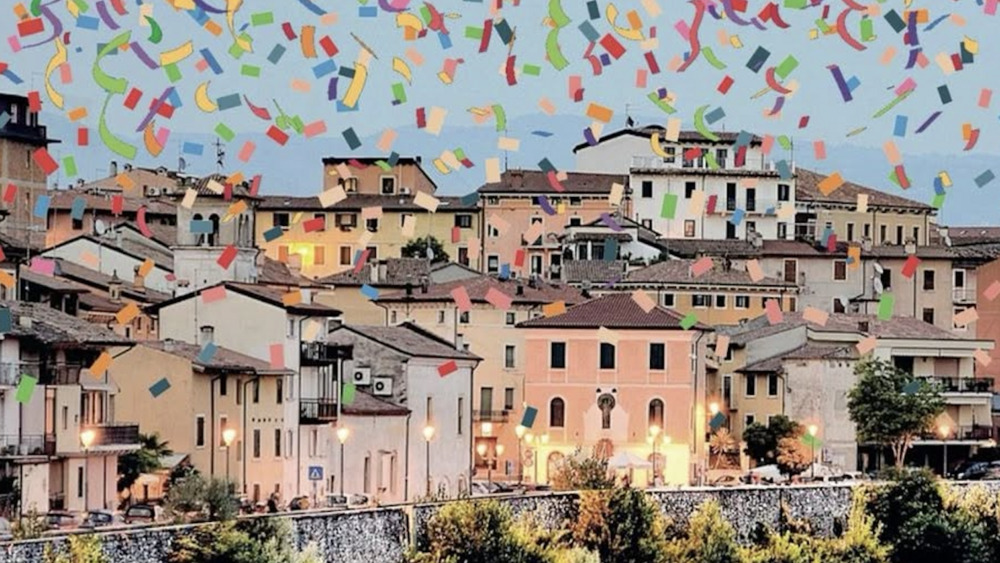 Papà del Gnoco e Majorettes ospiti al Carnevale di Pescantina