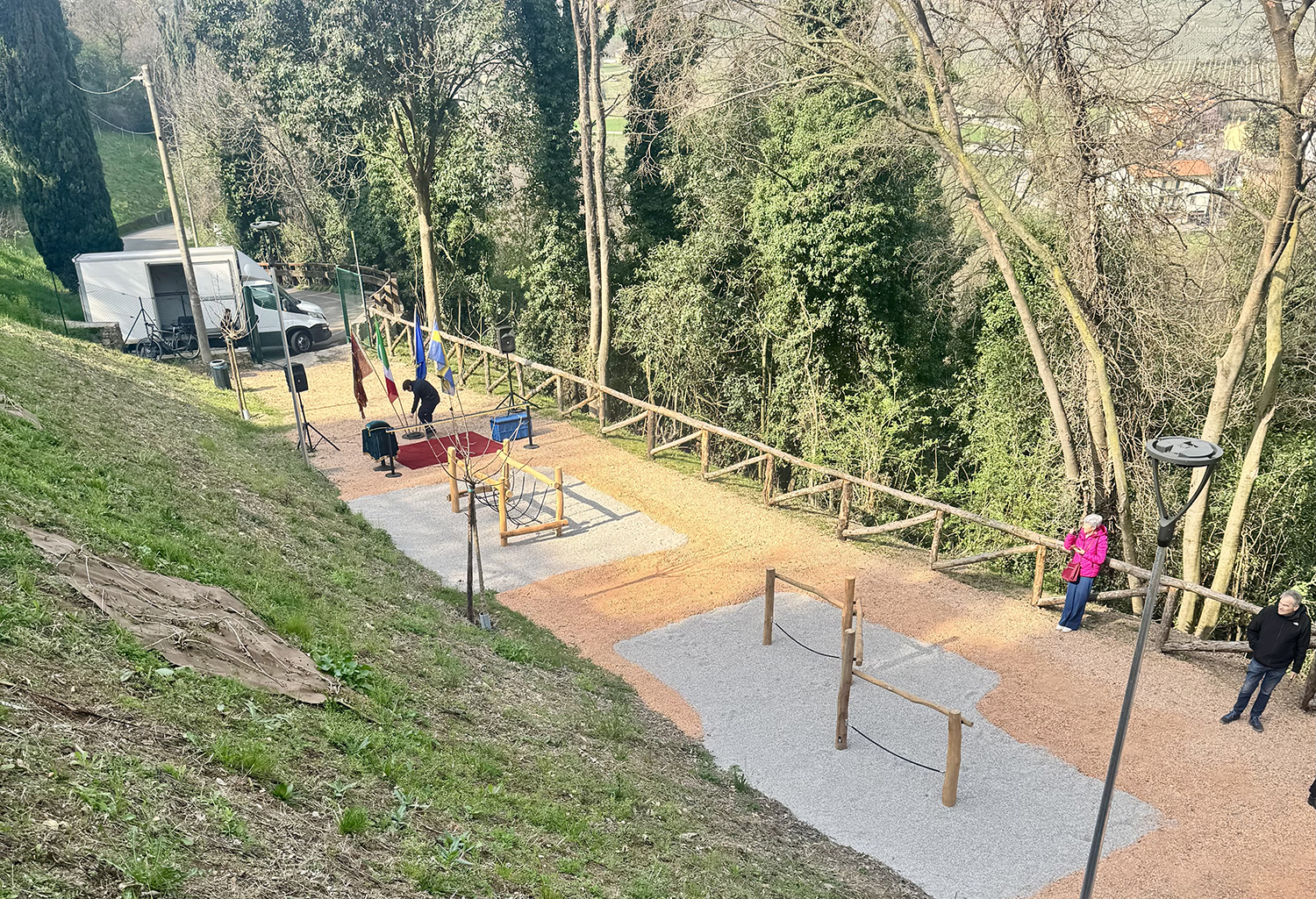 Verona, a Novaglie inaugurato un nuovo parco pubblico