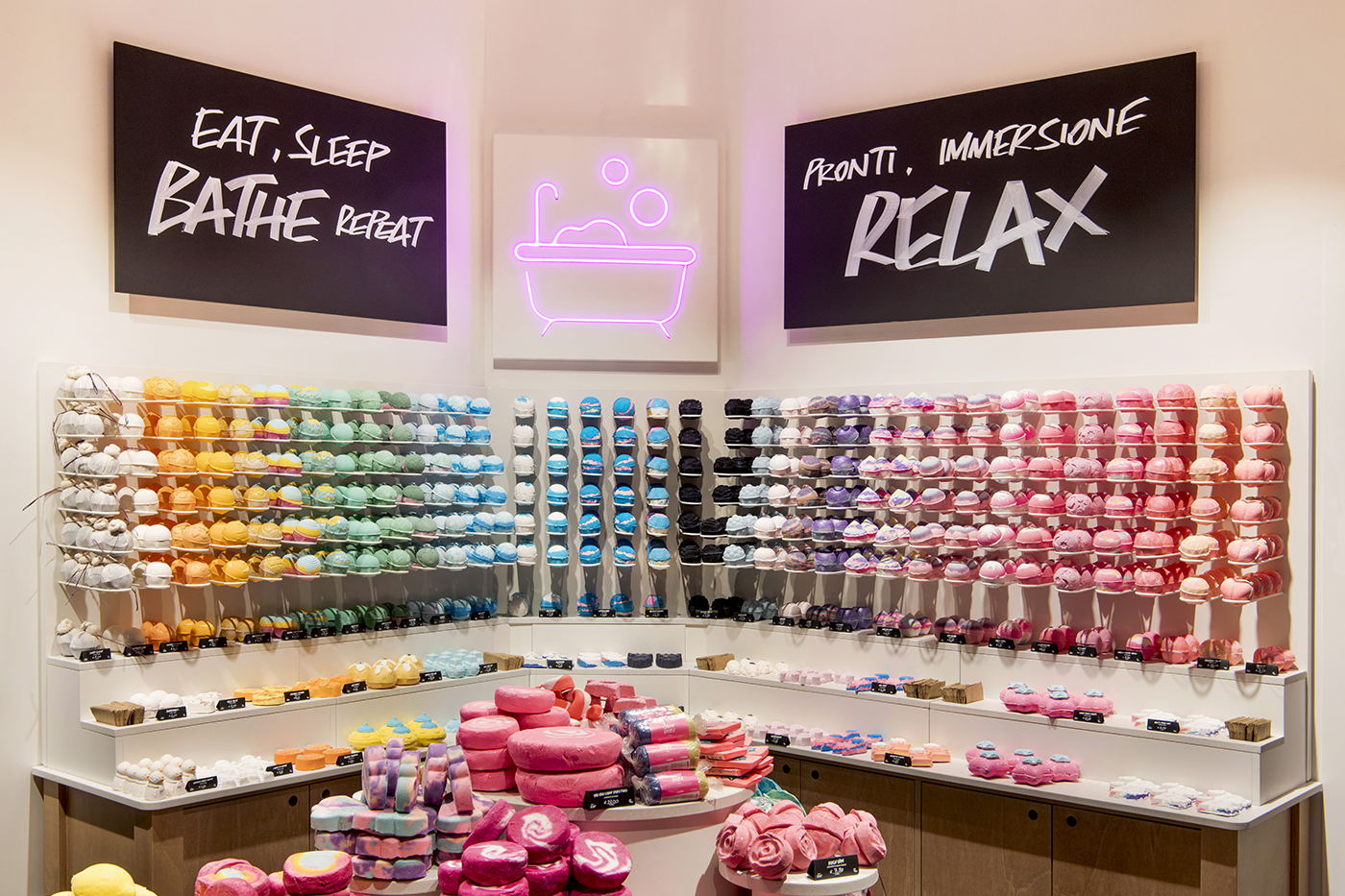 Lush, brand inglese dei cosmetici, apre negozio alla Grande Mela